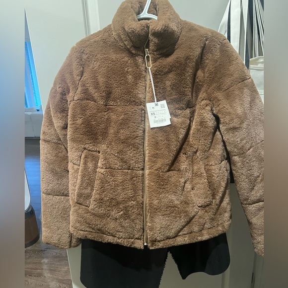 Zara | Jackets & Coats | Nwt Zara Faux Fur Jacket | Poshmark